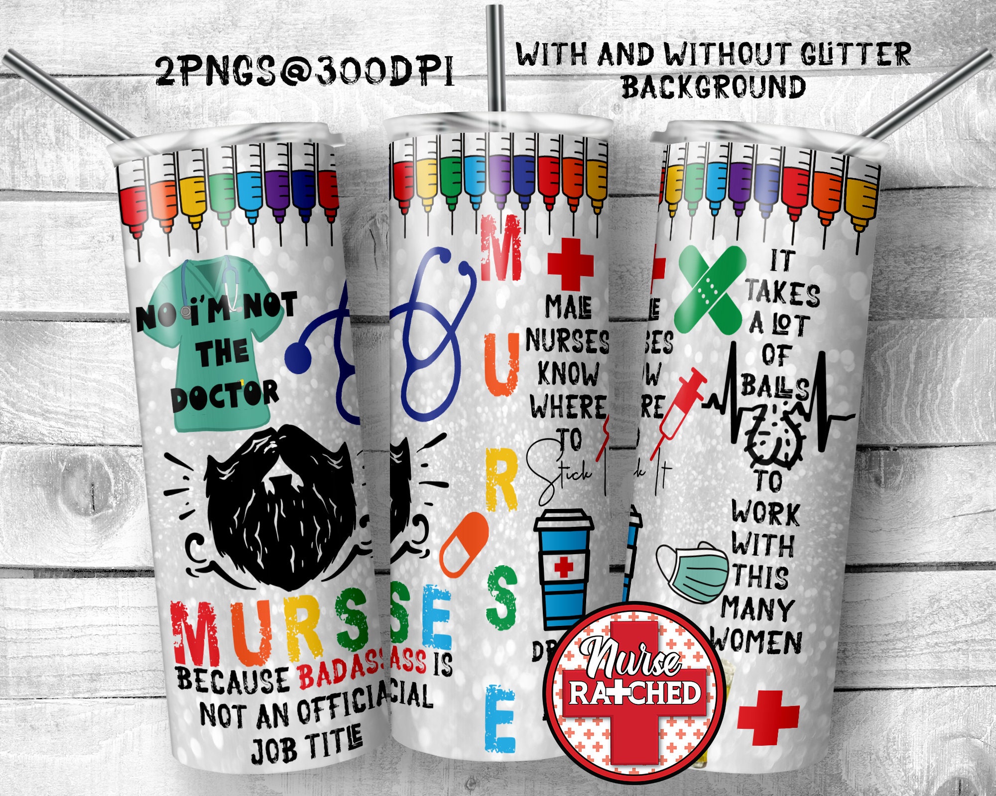 Murse 20oz Tumbler Sublimation Design (digital Download) - Etsy