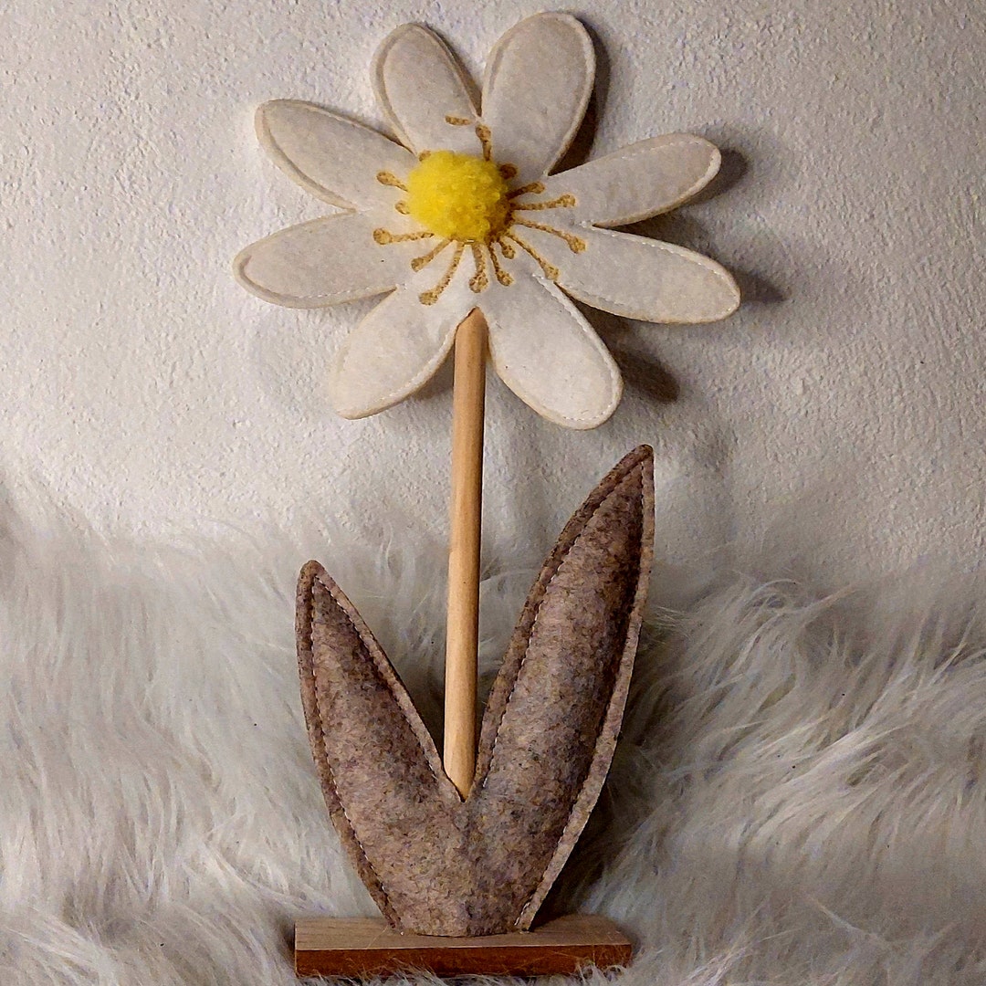 Filz Blume | Filz | Blume | Deko | Frühling | Filzdeko | Ostern - Etsy.de