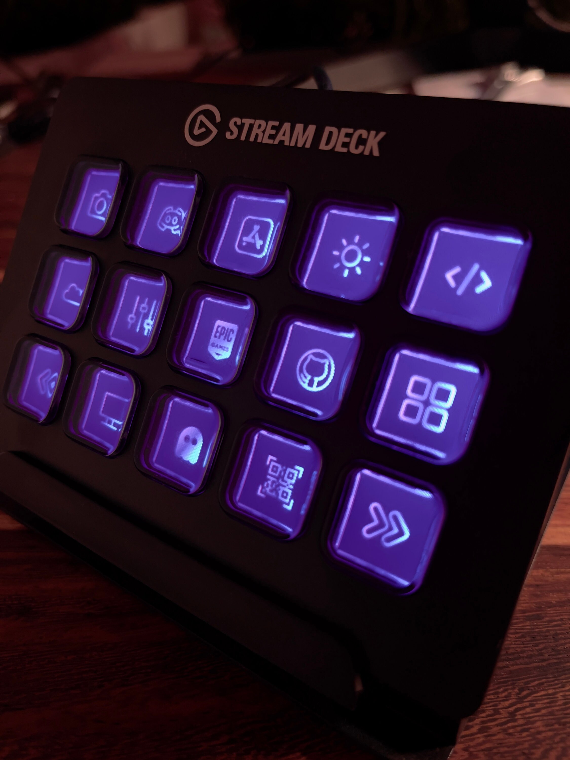Streamdeck Icons - 168 Purple - Blue Gradient Icons on Dark Purple ...