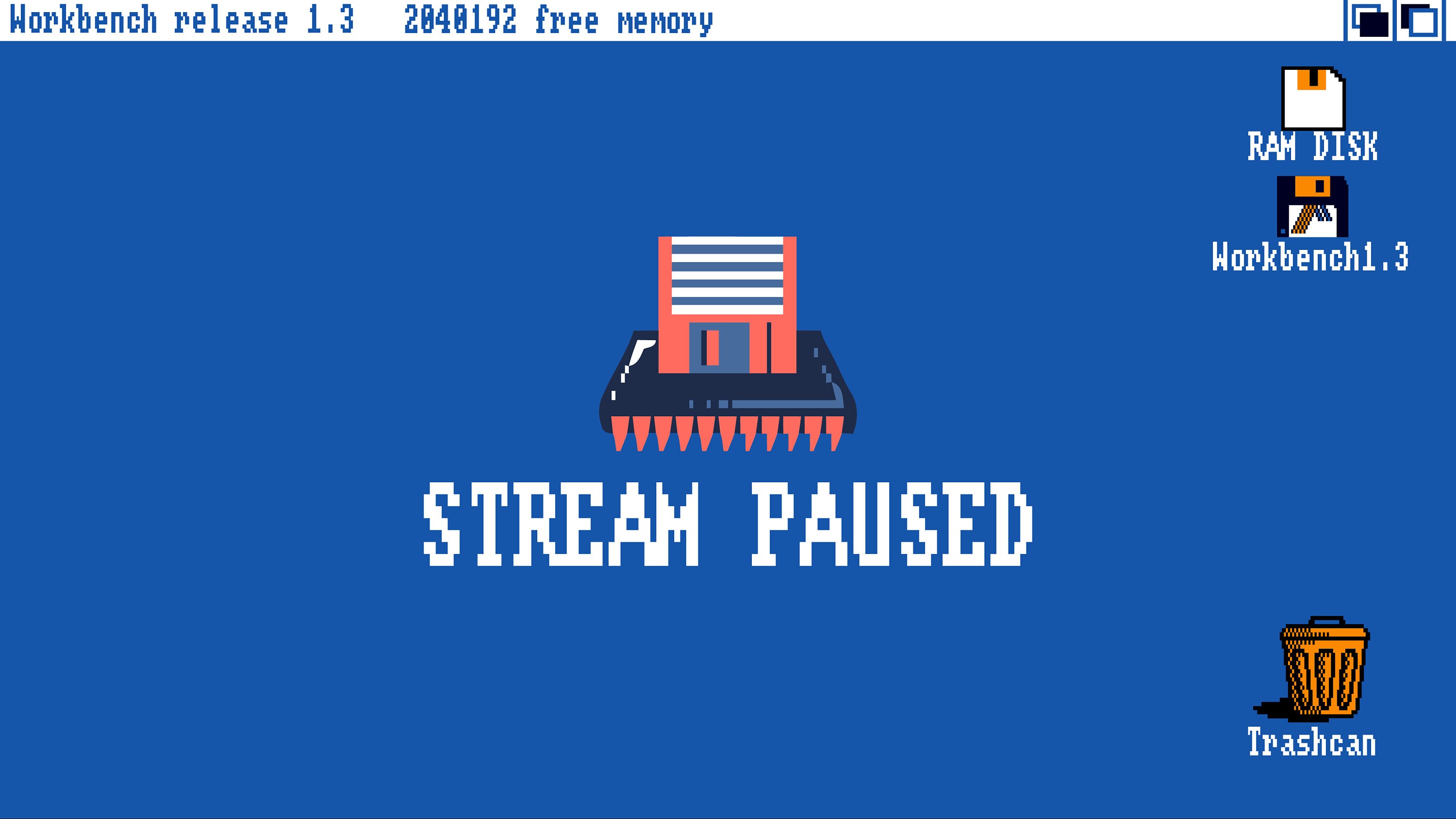 Twitch Overlay Commodore Amiga Retro Style | Twitch Webcam Amiga Retro ...