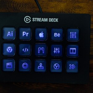 Streamdeck Icons - Over 140 Purple Gradient on Black Stream Deck Icons ...