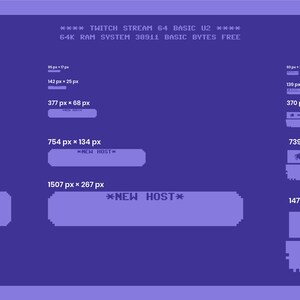 Twitch Overlay C64 Retro Style | Twitch Webcam Commodore 64 Retro Style ...