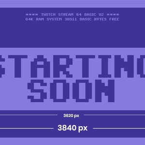 Twitch Overlay C64 Retro Style | Twitch Webcam Commodore 64 Retro Style ...