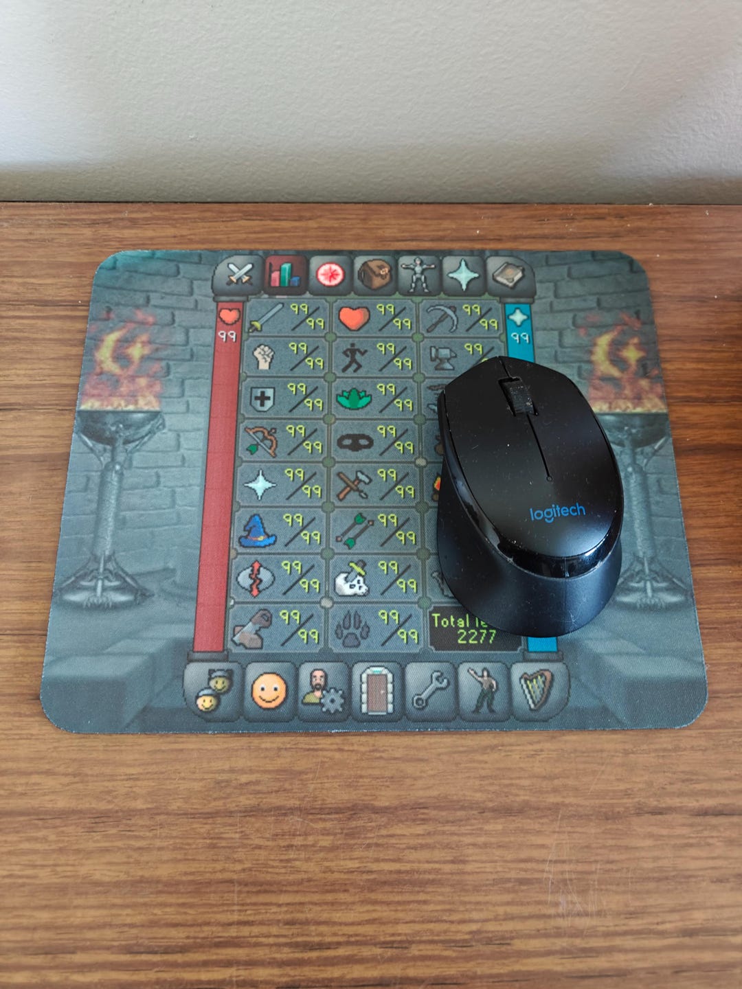 OSRS Runescape Max Skills Mouse Pad - Etsy