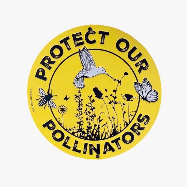 Pollinator Sign - Etsy