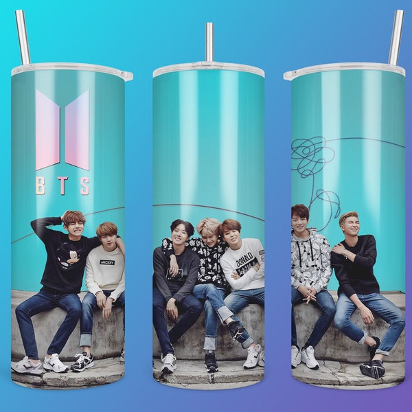 Bts Tumbler Cup - Etsy