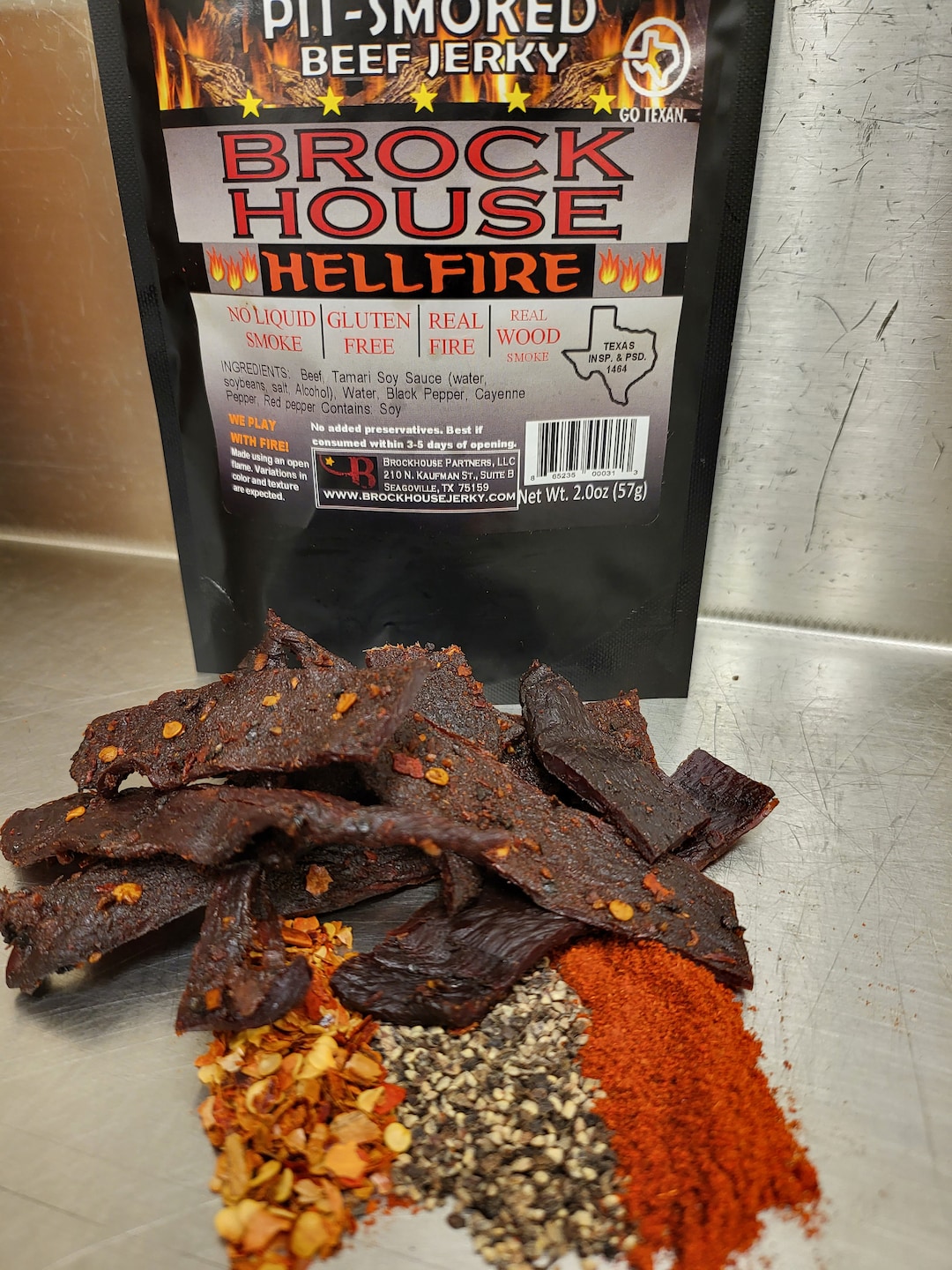 Hells Fire Pit Smoked Beef Jerky HOT & SPICY - Etsy