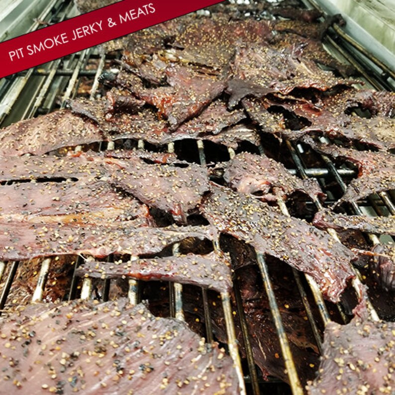 Hells Fire Pit Smoked Beef Jerky HOT & SPICY - Etsy