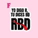 6 RBD Stickers, Rebelde Holographic Stickers, Soy Rebelde, School ...