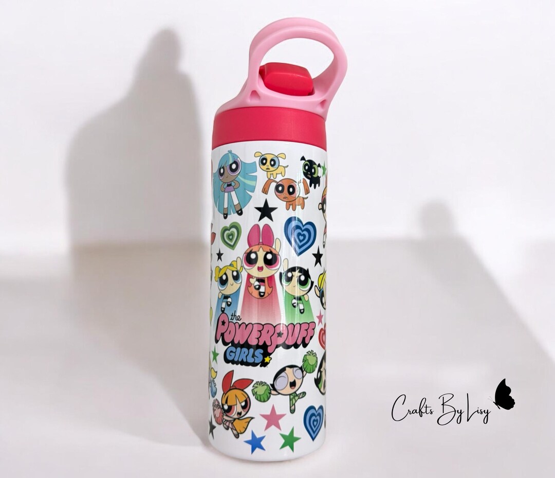 Personalized Powerpuff Girls Kids Tumbler, Cuatomizable Powerpuff Girls ...