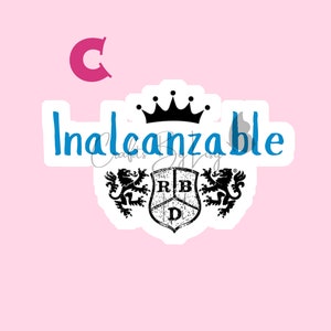 6 RBD Stickers, Rebelde Holographic Stickers, Soy Rebelde, School ...