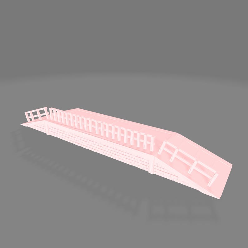 Railroad Station/ Loading Ramp - Commissioned - Etsy