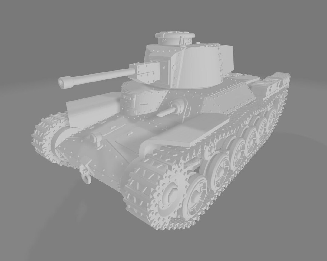 Japanese Type 97 Chi-ha Kai - Etsy