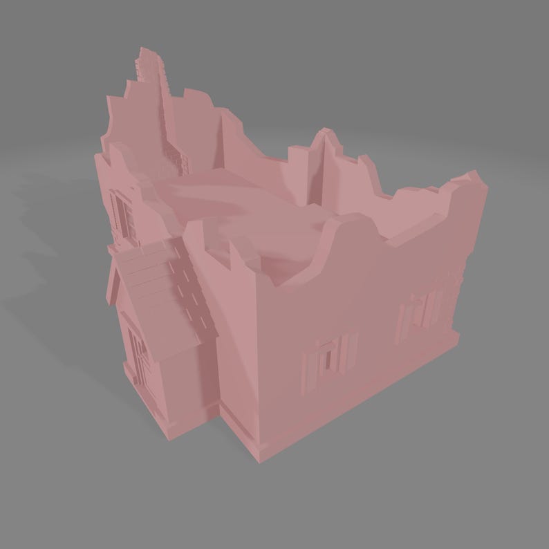 Farmhouse Bunker - Commissioned - Etsy