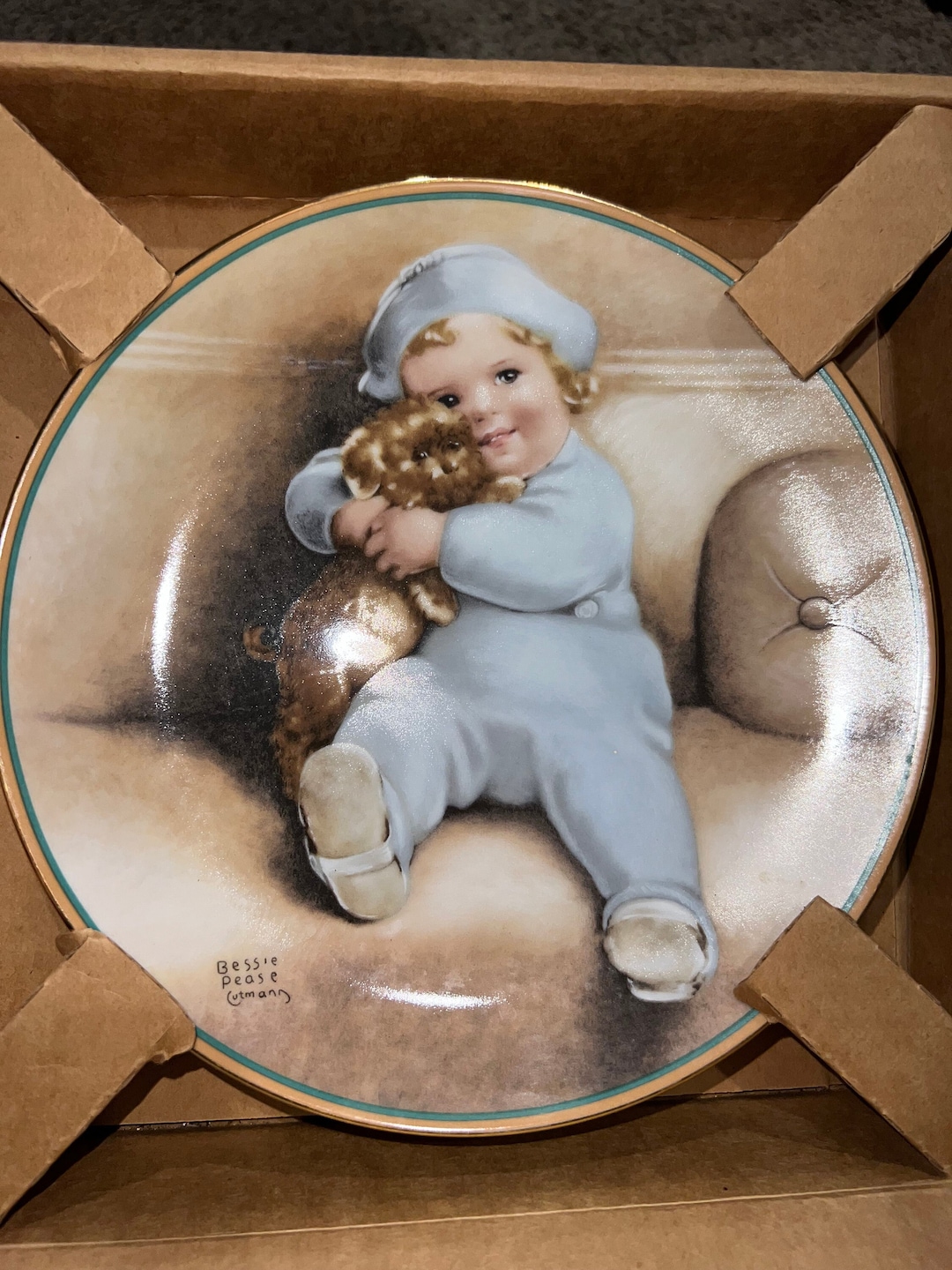 Vintage Hamilton Collection Bessie Pease Gutmann Plate “going to Town ...