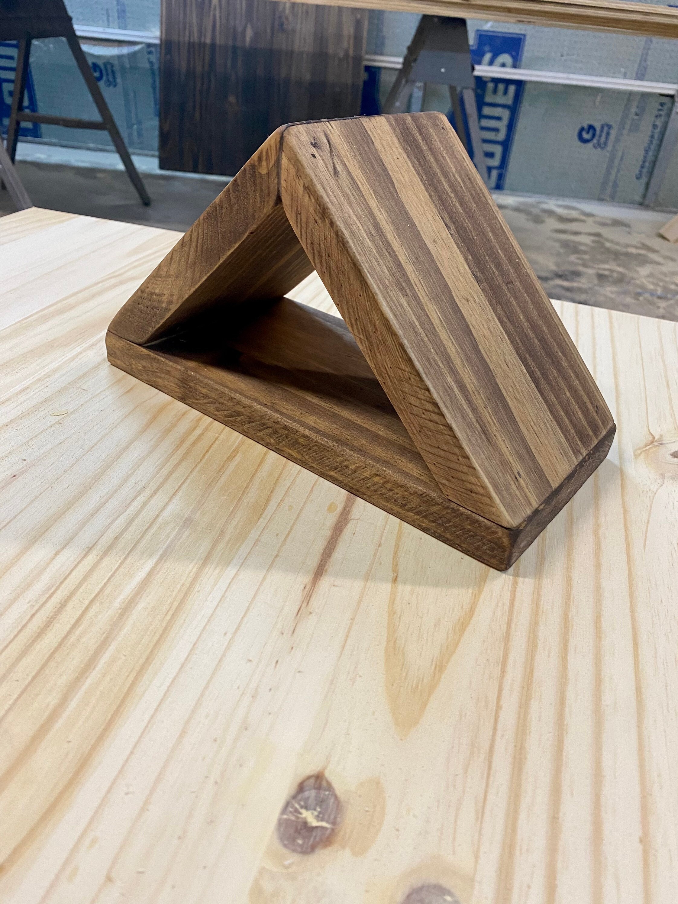 Triangle Book Stand - Etsy