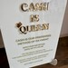 CASH IS QUEEN - Customer Notice - Shop Sign - Counter Sign - Cafe Sign ...