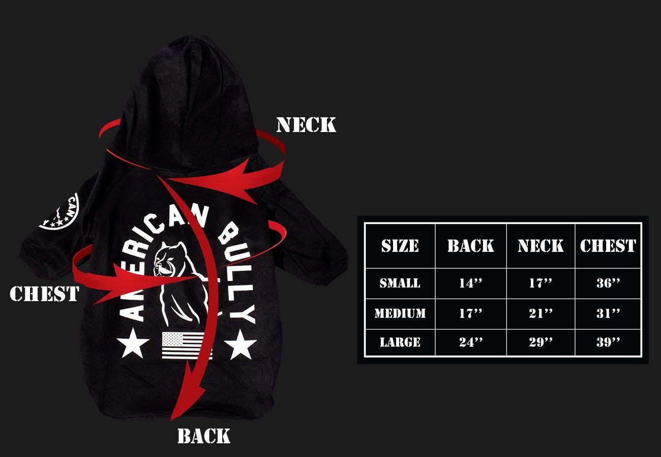 American Bully Hoodie Flagship Shirt for American Bully Dogs - Etsy