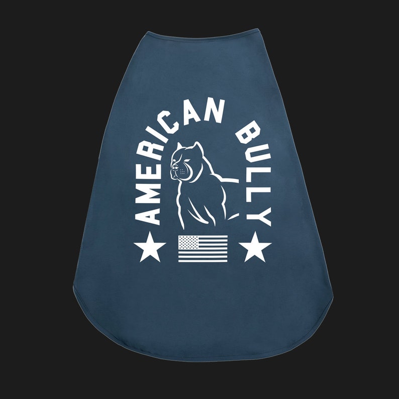 Black USA Flag American Bully Tee for Dogs - Etsy