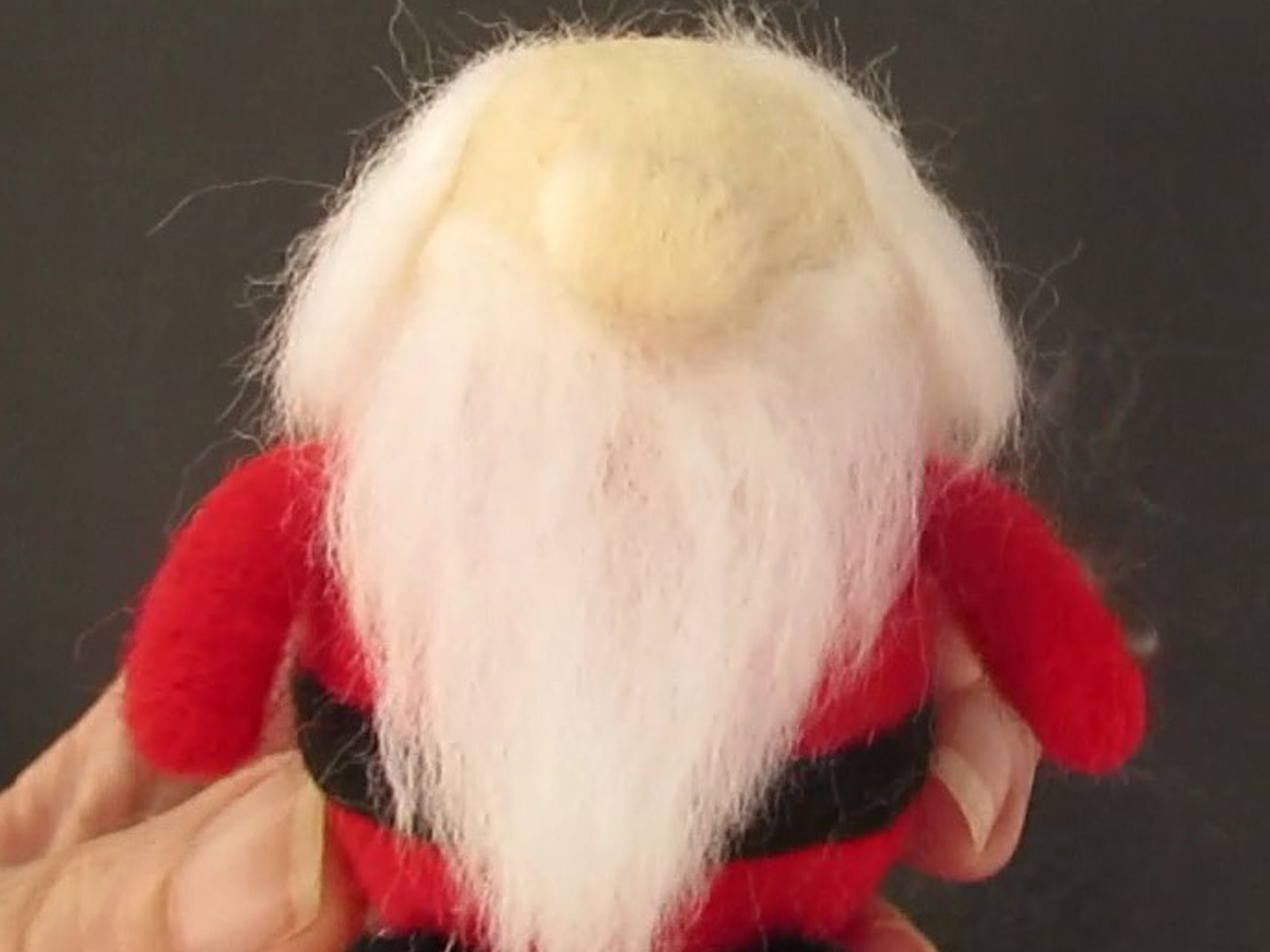 Needle Felted Santa Pattern: DIY Christmas Ornament (PDF Pattern) - Etsy