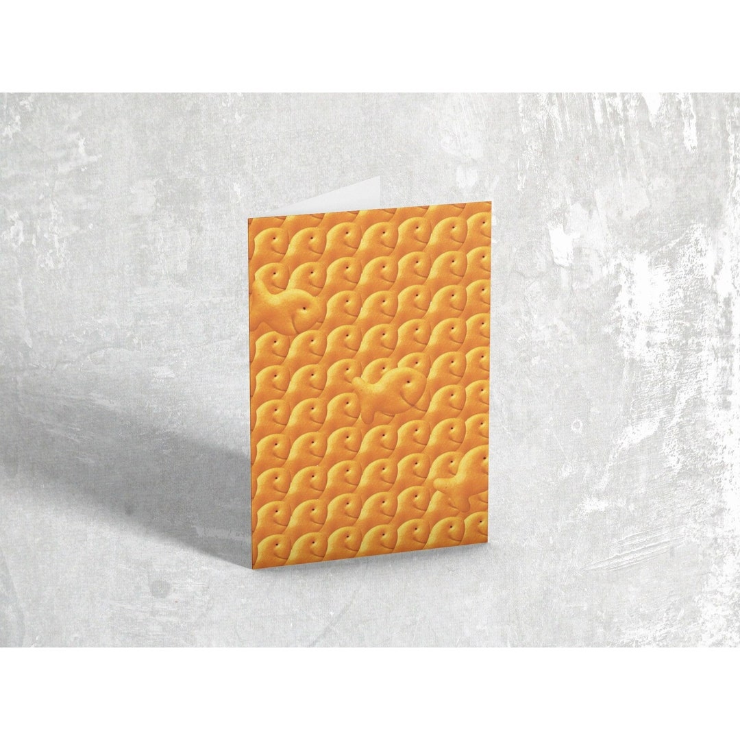 Goldfish Card Pepperidge Farm Goldfish Greeting Card - Etsy