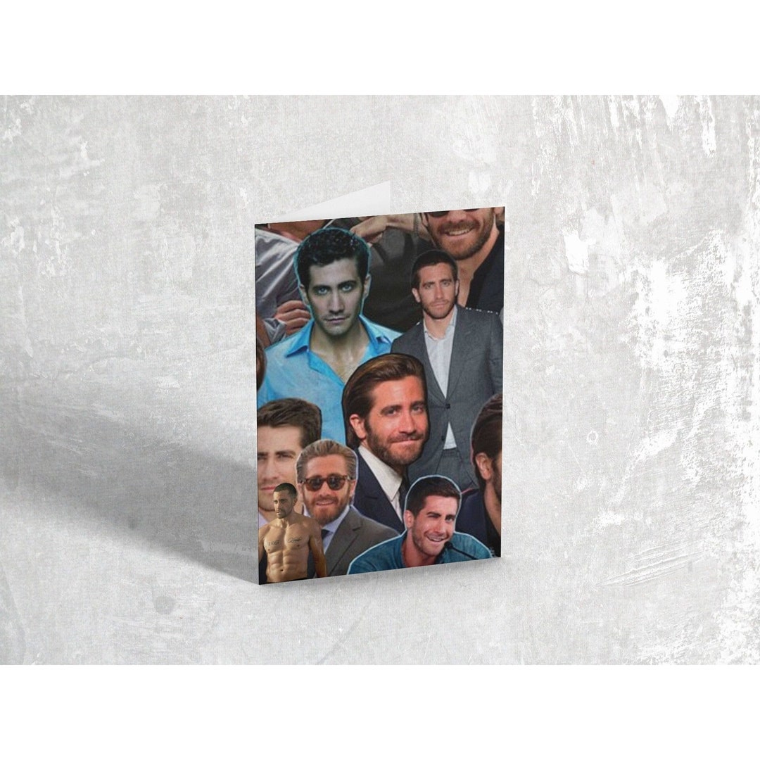 Jake Gyllenhaal Card Jake Gyllenhaal Greeting Card - Etsy