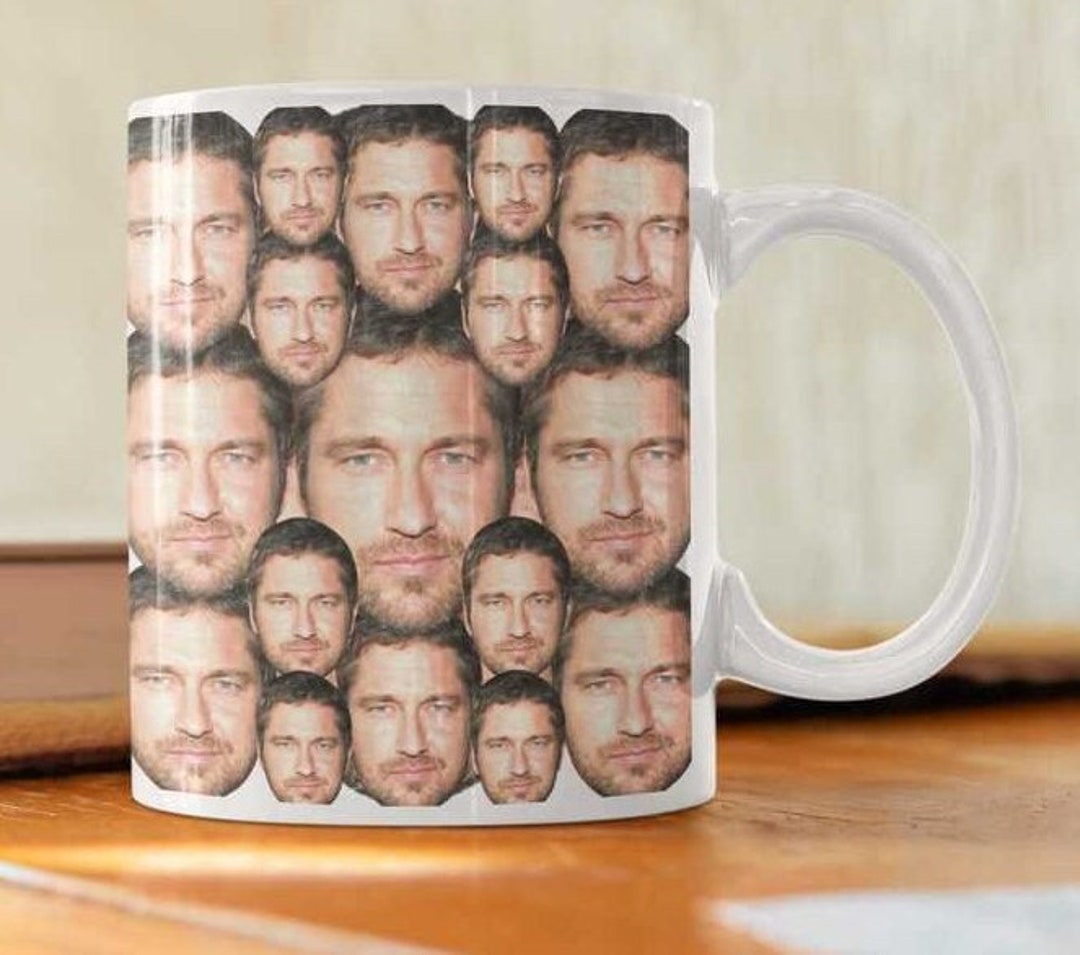 Gerard Butler Mug - 11oz or 20oz- Gerard Butler - Coffee Cup - Ceramic ...