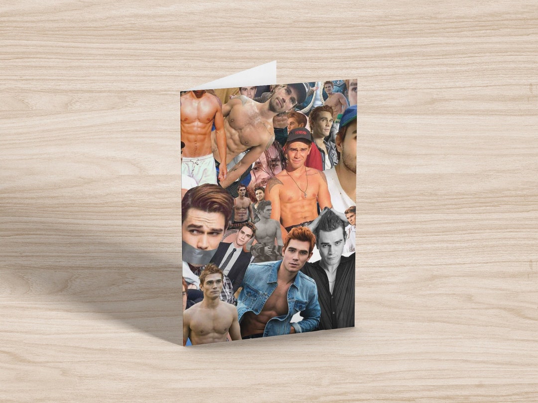 KJ Apa Card KJ Apa Greeting Card - Etsy