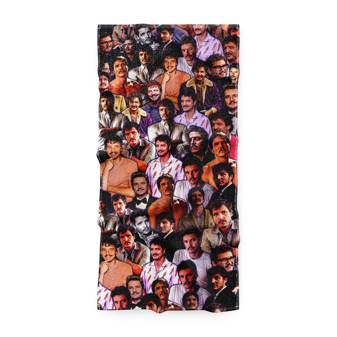 Pedro Pascal Towel Pedro Pascal Beach Towel Pedro Pascal Bath Towel - Etsy