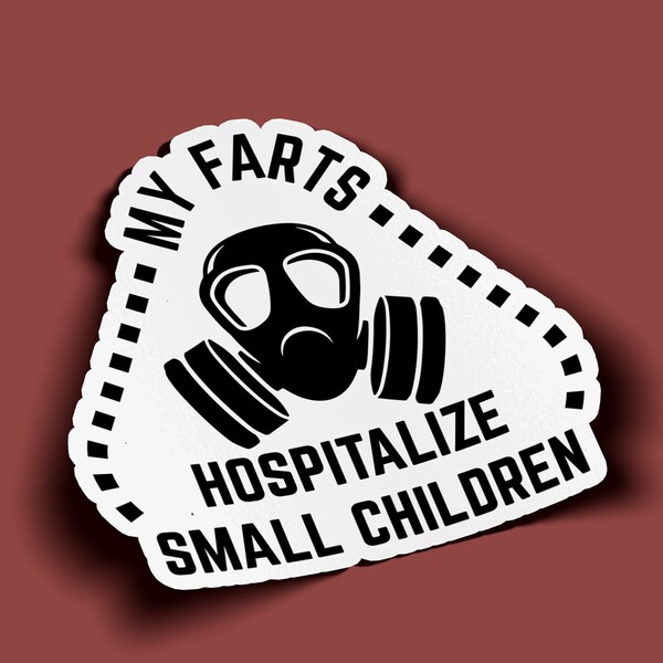 My Farts Sticker - Etsy