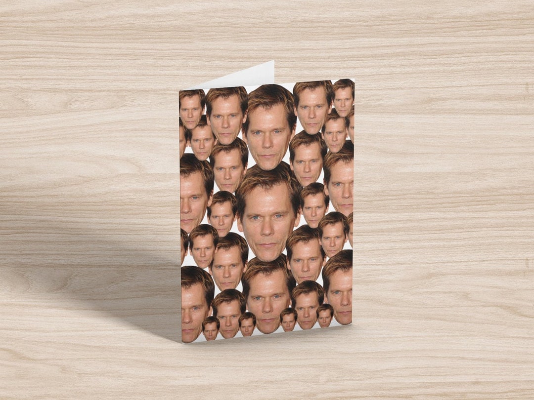 Kevin Bacon Card - Kevin Bacon Greeting Card - Etsy