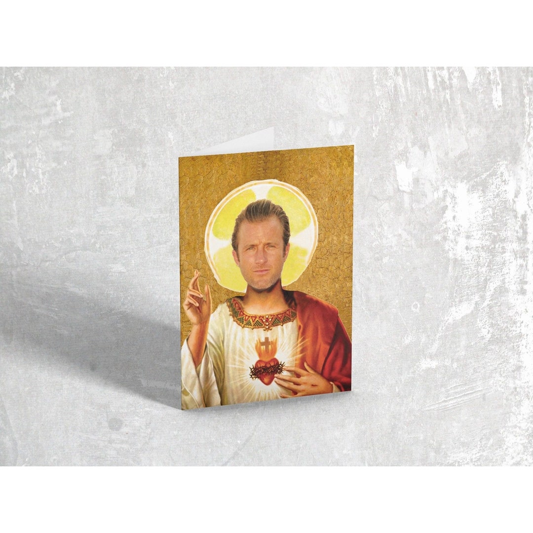 Saint Scott Caan Card Saint Scott Caan Greeting Card - Etsy