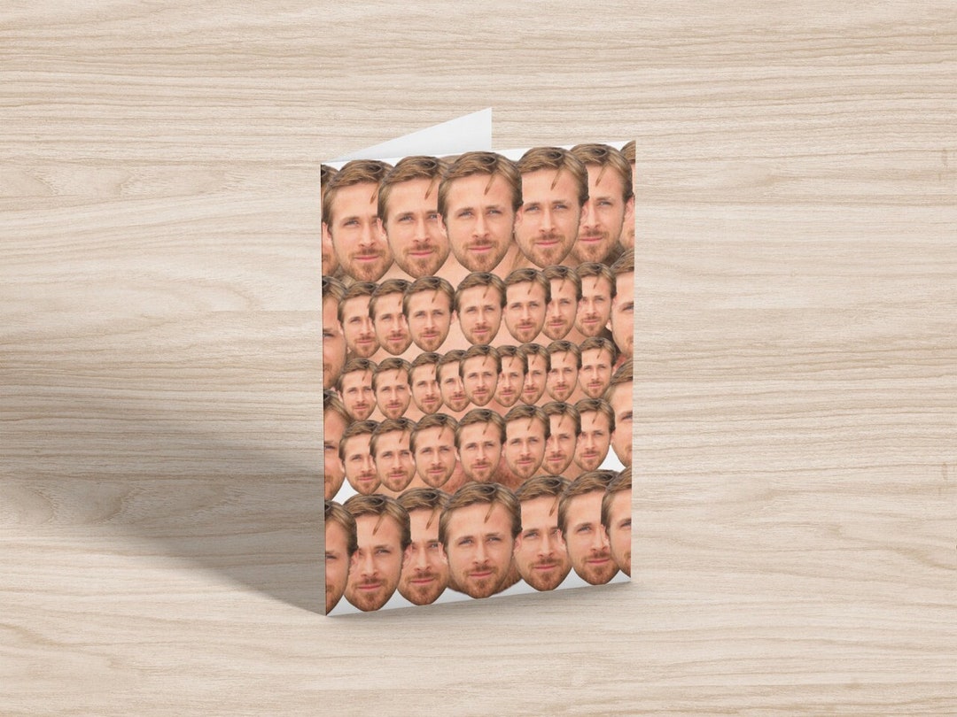 Ryan Gosling Card Ryan Gosling Greeting Card - Etsy Australia