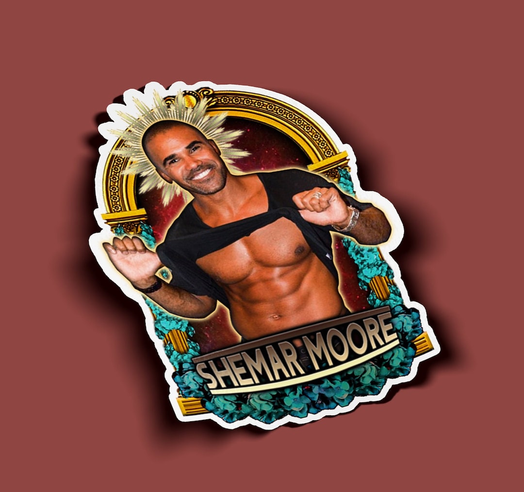 Saint Shemar Moore Sticker - Etsy