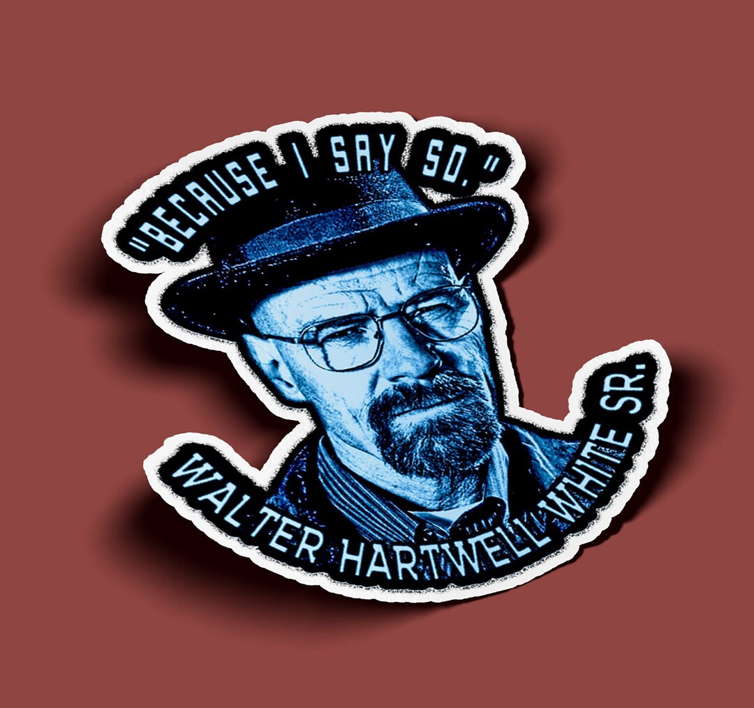 Walter White Sticker - Etsy
