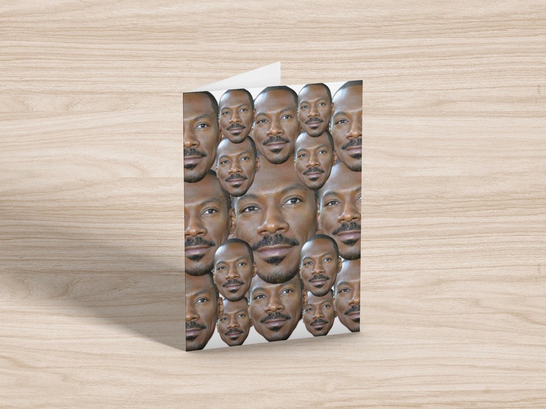 Eddie Murphy Card - Eddie Murphy Greeting Card - Etsy
