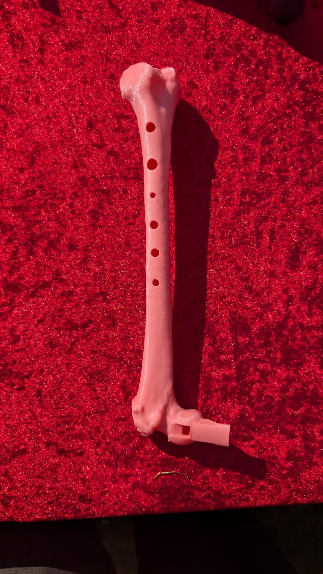 Glow in the Dark Pink Bone Whistle: 3D Printed Irish D Tin Flute - Etsy