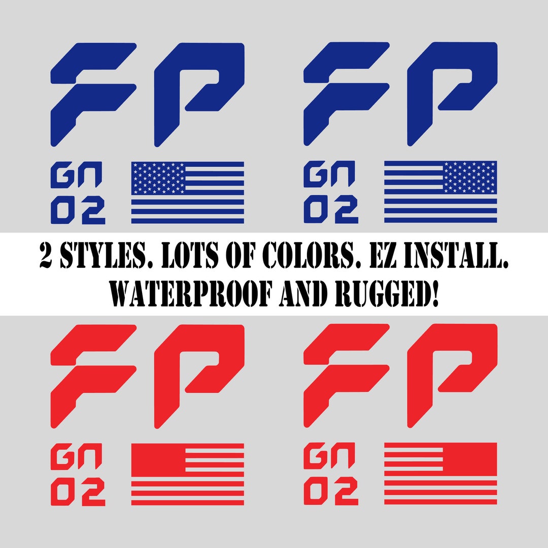 Ford Performance FP Gen 2 Decals 2017-2020 Customize Your Bronco Ranger Raptor F150 Custom Look ...