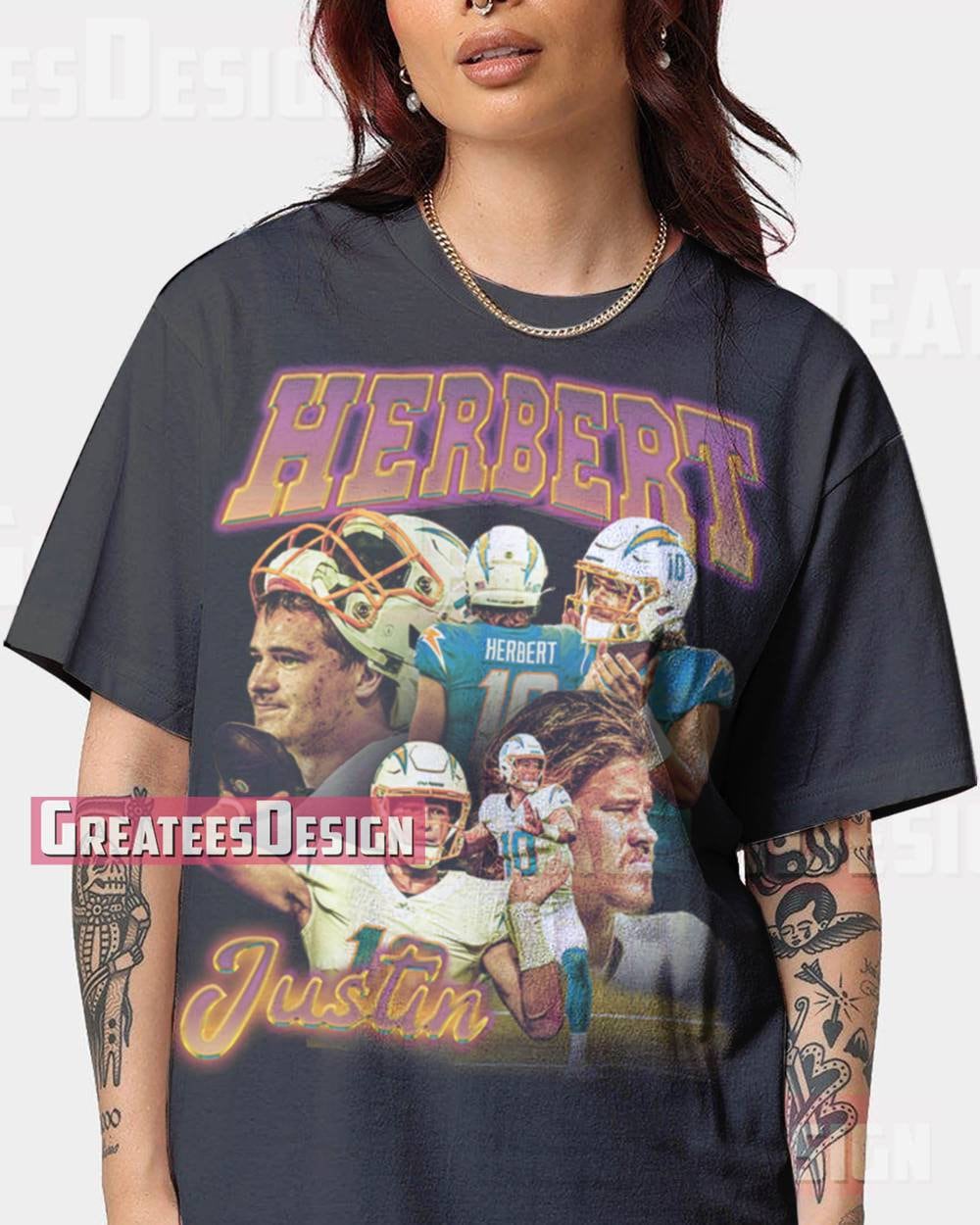 Justin Herbert Bootleg T-shirt
