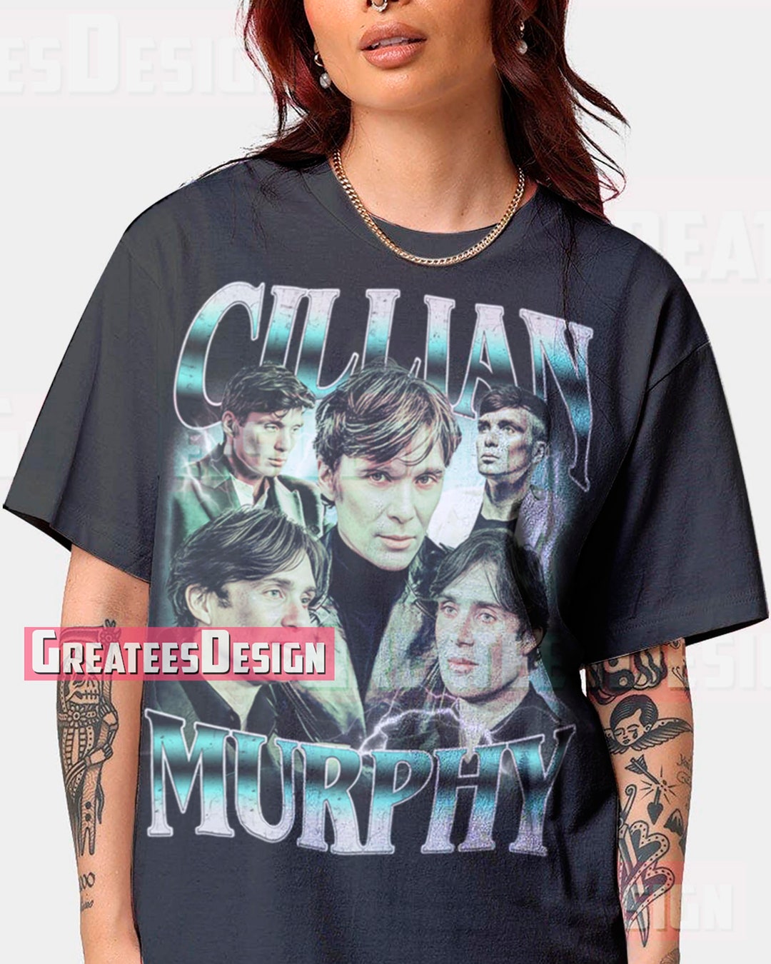 Limited Cillian Murphy T-shirt Oversize Shirt Unisex Sweatshirt Graphic ...