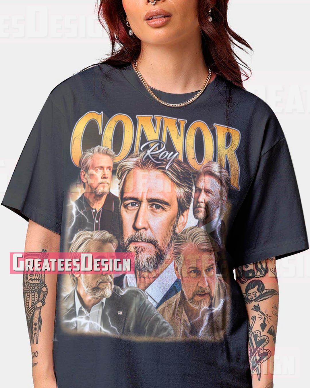 Limited Connor Roy Shirt Alan Ruck Tshirt Oversize Tee Unisex ...