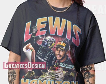 Lewis Hamilton Vintage Shirt - Etsy