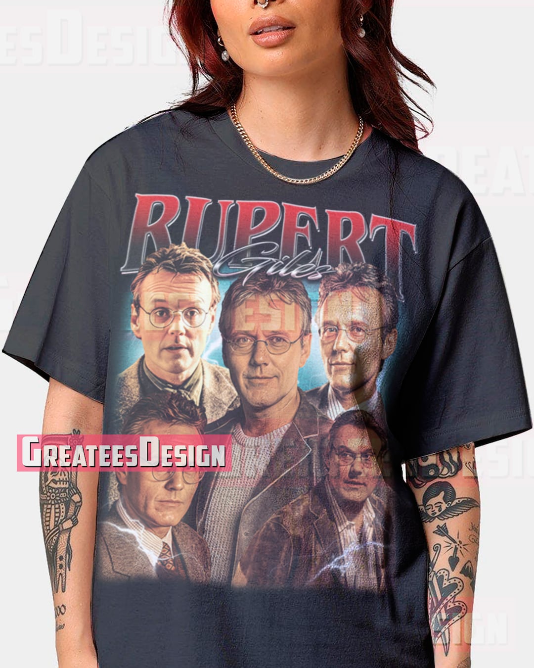 Limited Rupert Giles Shirt Anthony Head Tshirt Oversize Tee - Etsy