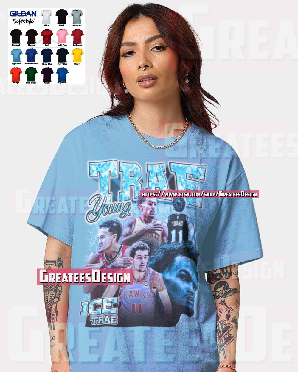 Limited Trae Young T-shirt Ice Trae Unisex Shirt Oversize - Etsy