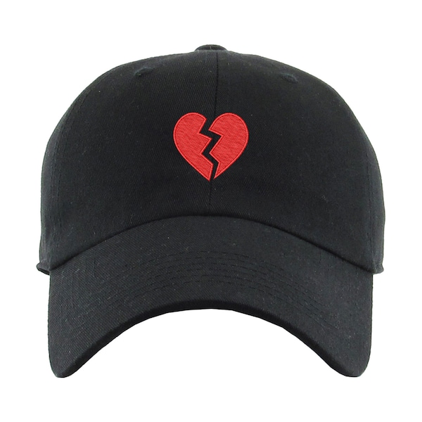 Broken Heart Cap - Etsy