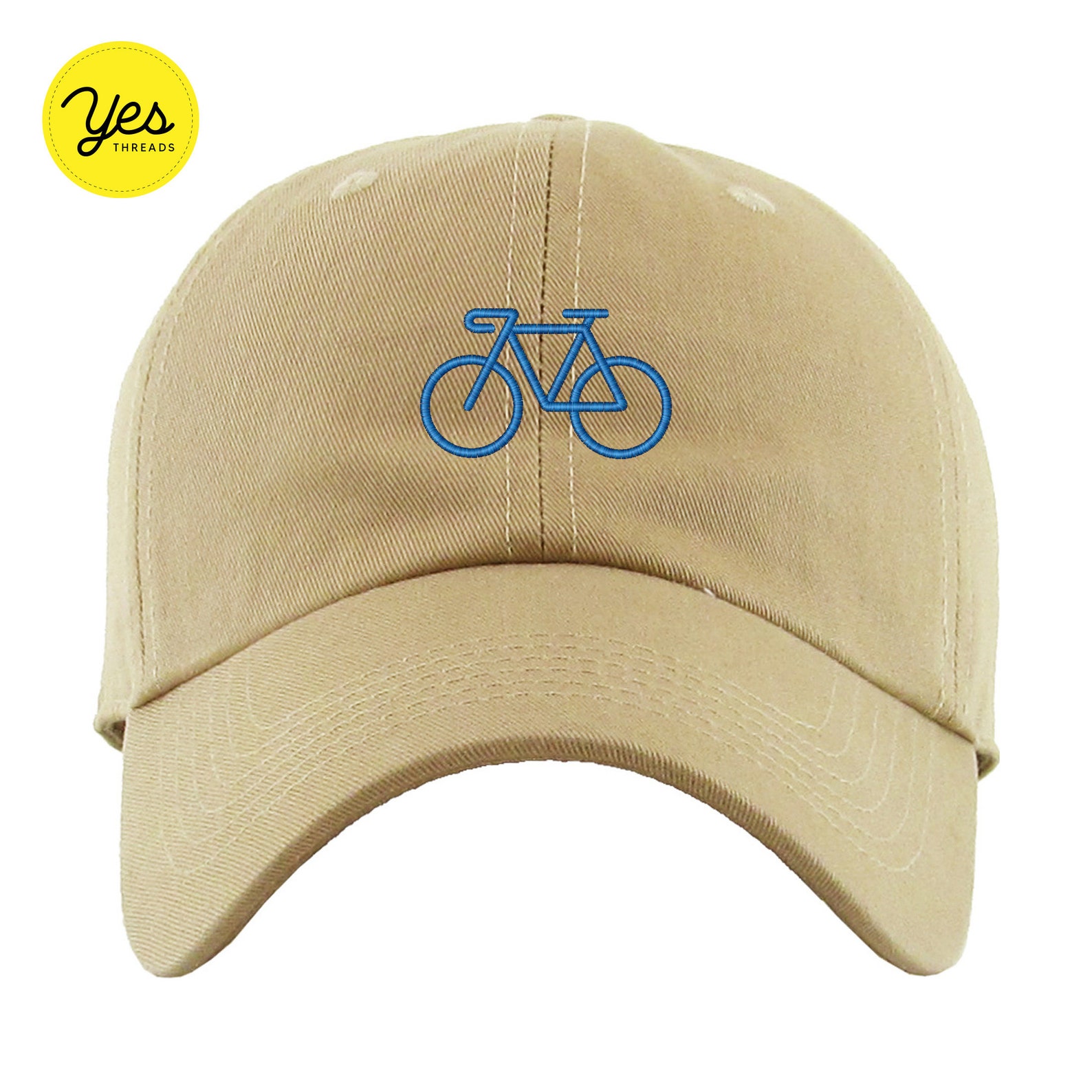Bicycle Hat Baseball Cap, Embroidered Dad Hat, Riding Cyclist Bike Hat ...