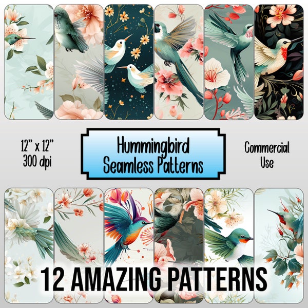 Hummingbird Mosaic Patterns - Etsy