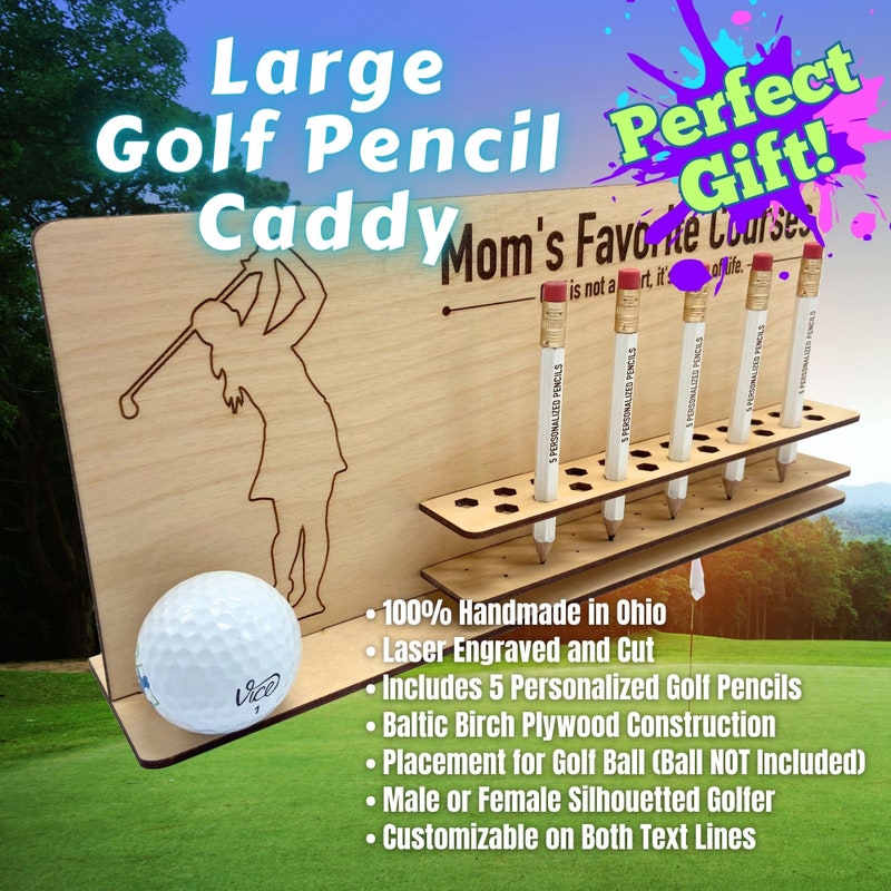 Golf Pencil Rack - Etsy