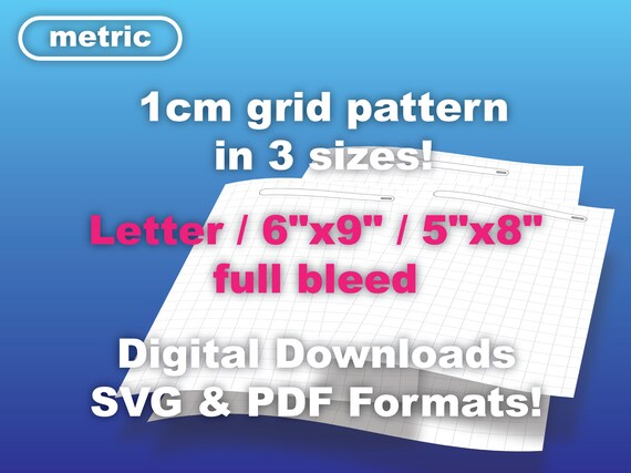 1 Cm Grid Square Graph Paper - Etsy