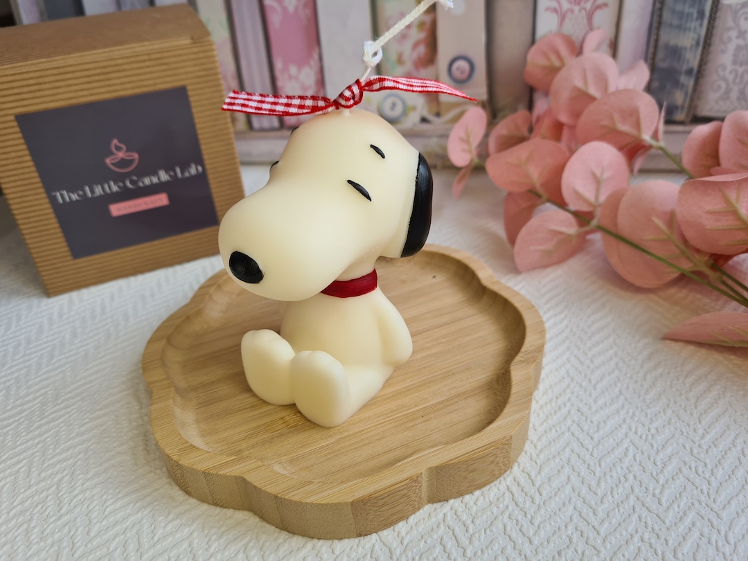 Snoopy Candle Birthday Present Gift for Snoopy Love, Peanuts, With ...